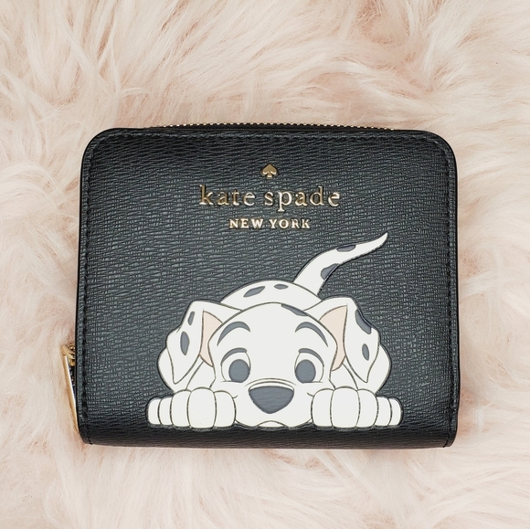 kate spade | Bags | Nwt Kate Spade X Disney 1 Dalmatians Small Zip ...